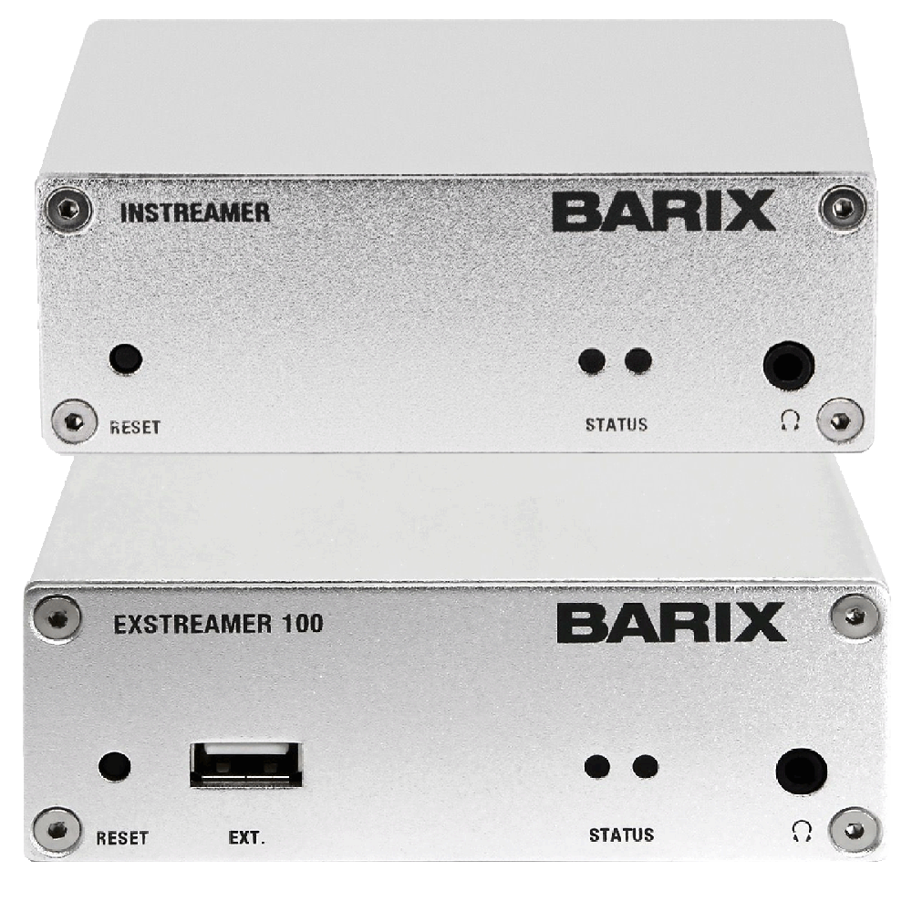 Barix Instreamer and Exstreamer STL Set