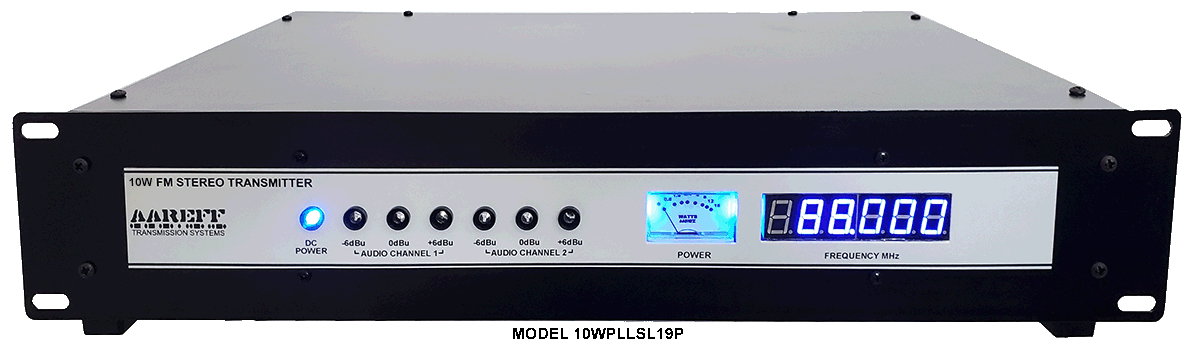 10W Professional FM Broadcast Transmitter